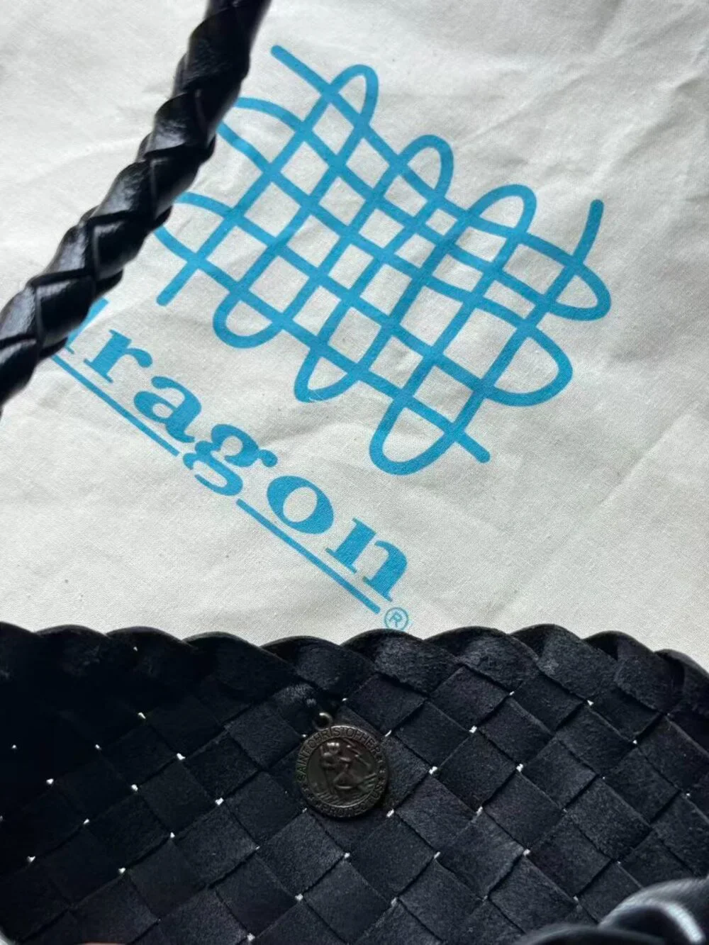 Dragon Diffusion | Bags | Dragon Diffusion Handwoven Leather Shoulder ...